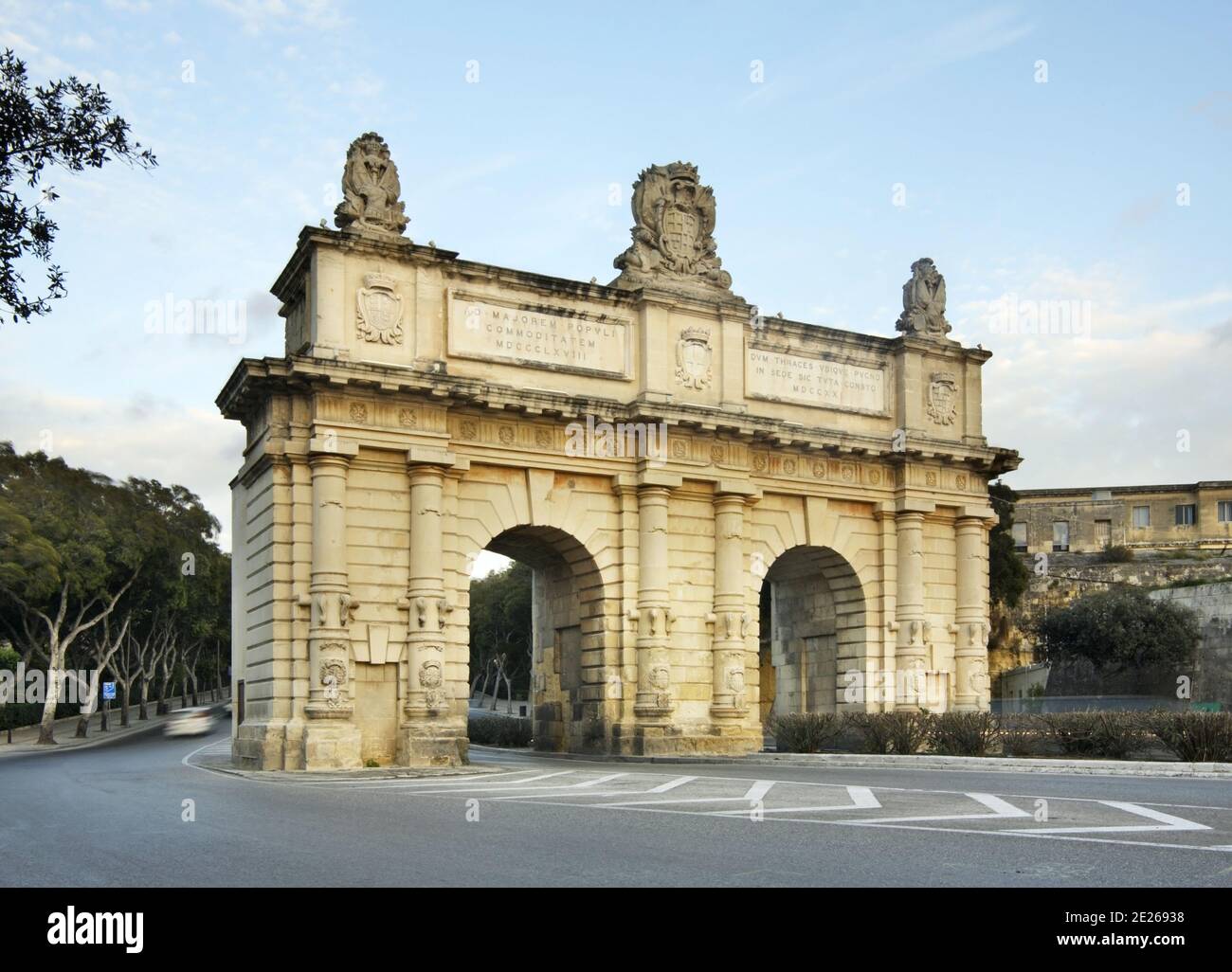 Floriana landmarks hi-res stock photography and images - Alamy