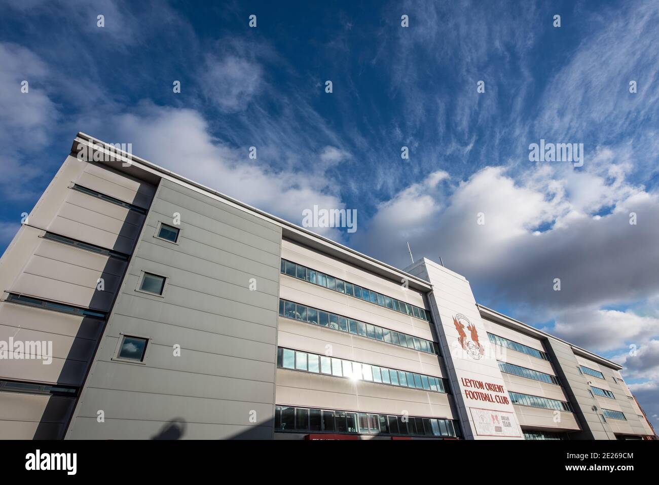 Brisbane Road Stadium. Leyton Orient Football Club Stock Photo - Alamy