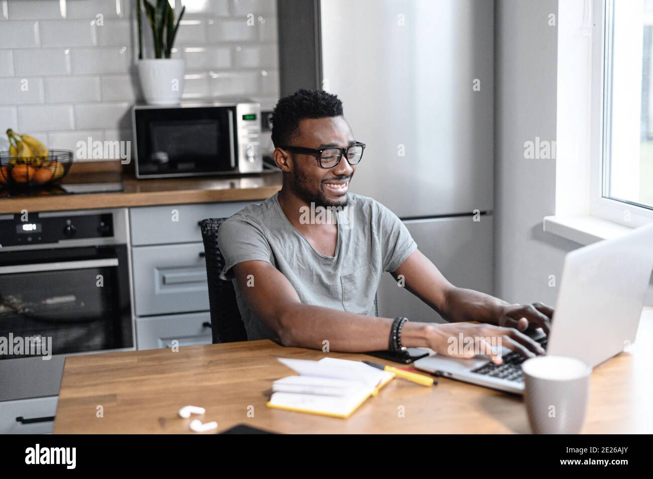 man, business, student, education, distant work Stock Photo - Alamy