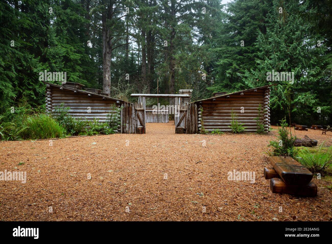 Stockade fort hi-res stock photography and images - Alamy