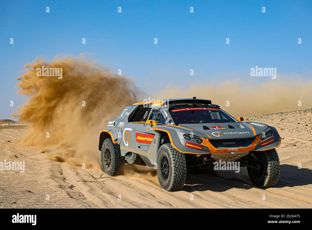 GCK e-Blast 1 during the 9th stage of the Dakar 2021 between Neom and ...