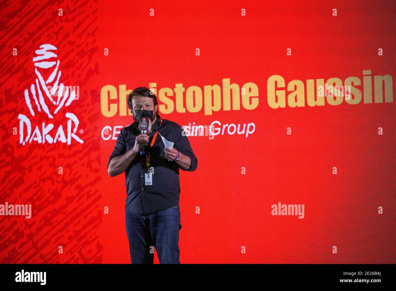 Christophe Gaussin, CEO, Gaussin Group, DakarFuture press conference ...
