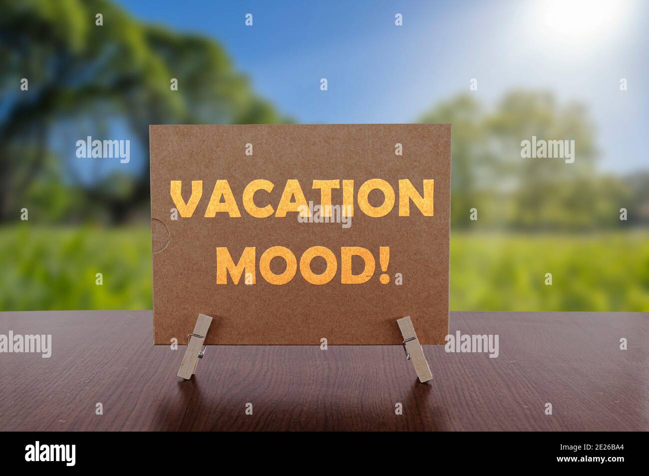 Vacation holiday card hi-res stock photography and images - Alamy