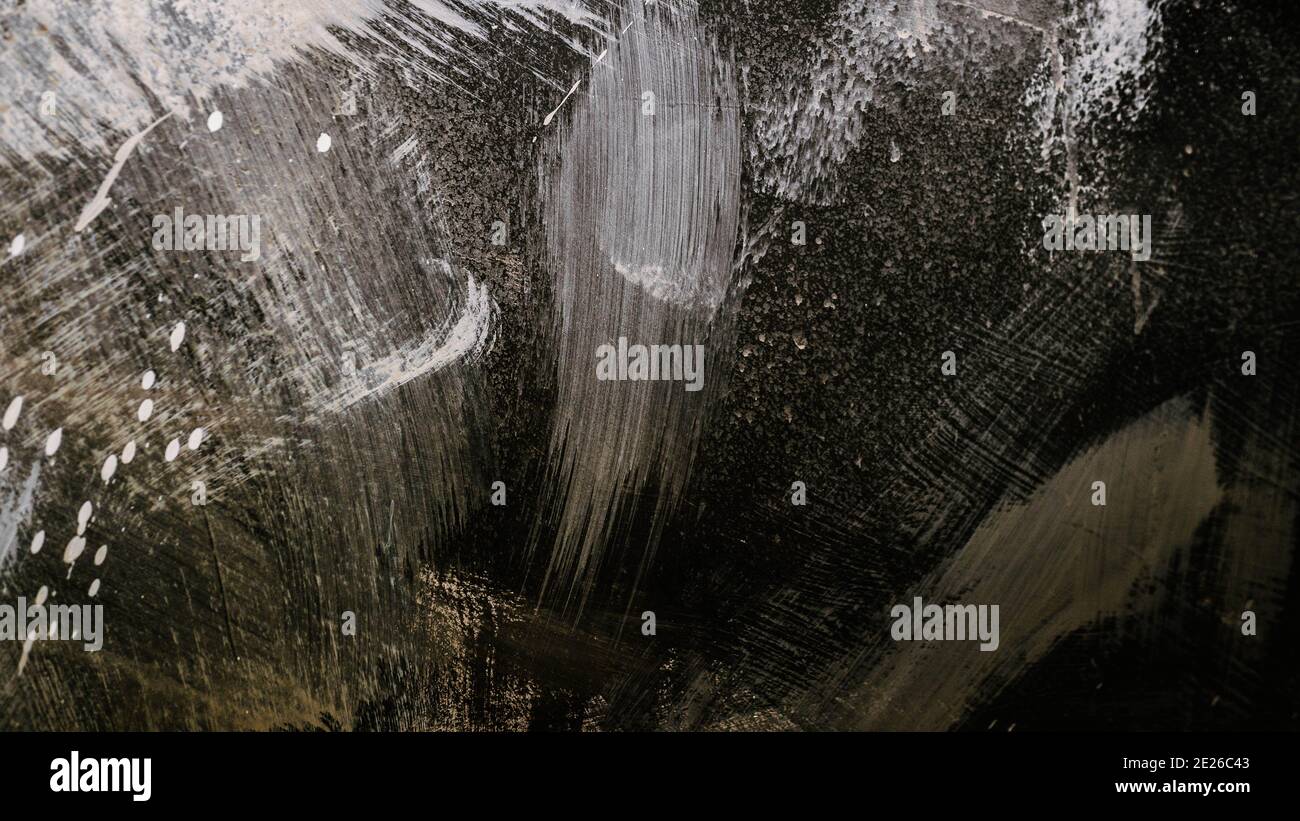 Texture with splashes of paint, drops of paint on the wall, creative ...