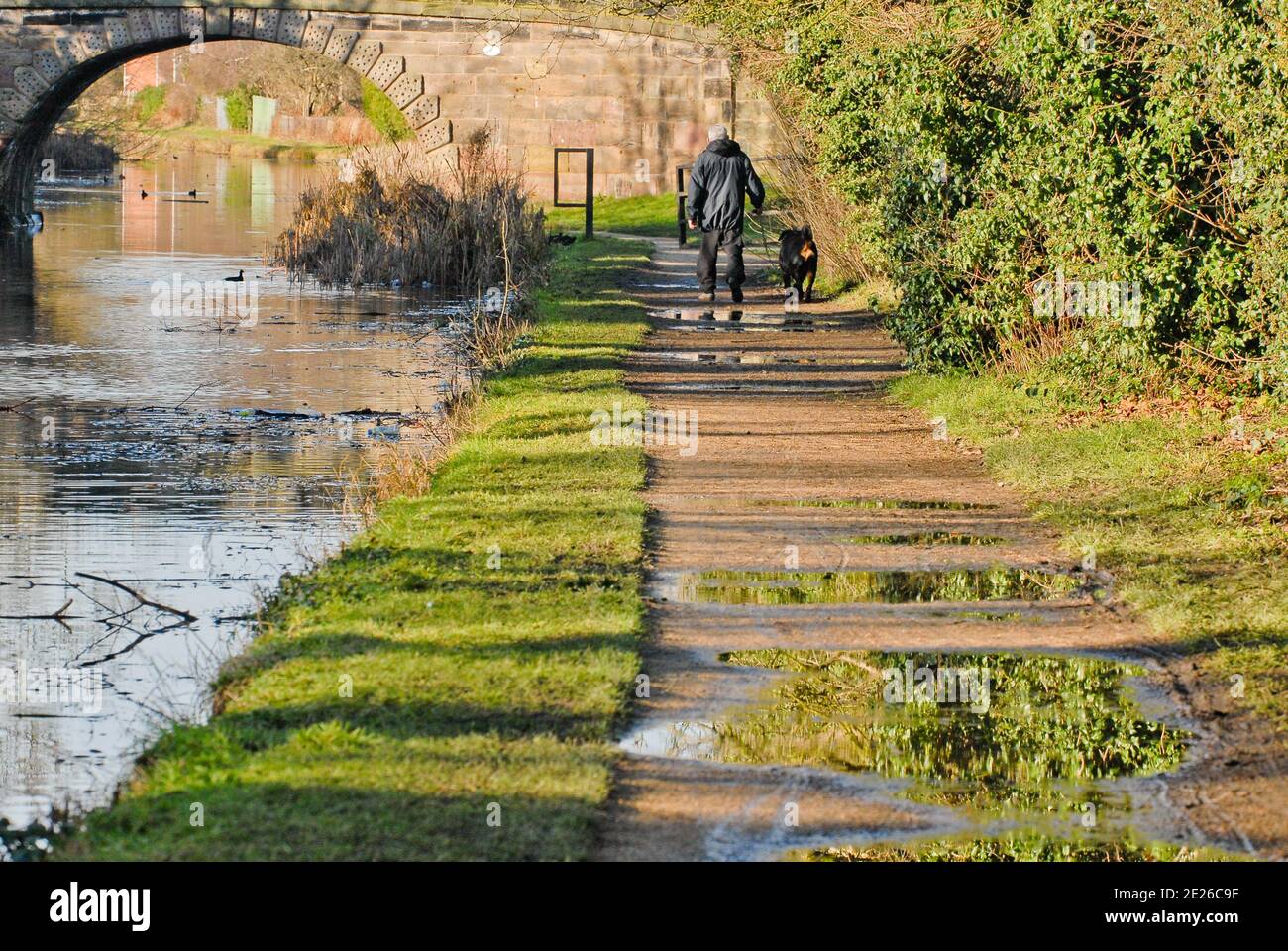 Sunny winter landscape Stock Photo - Alamy