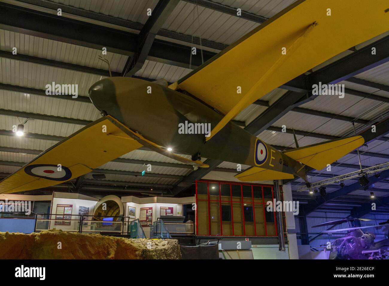 A General Aircraft GAL.48 Hotspur glider on display at the Army Flying ...