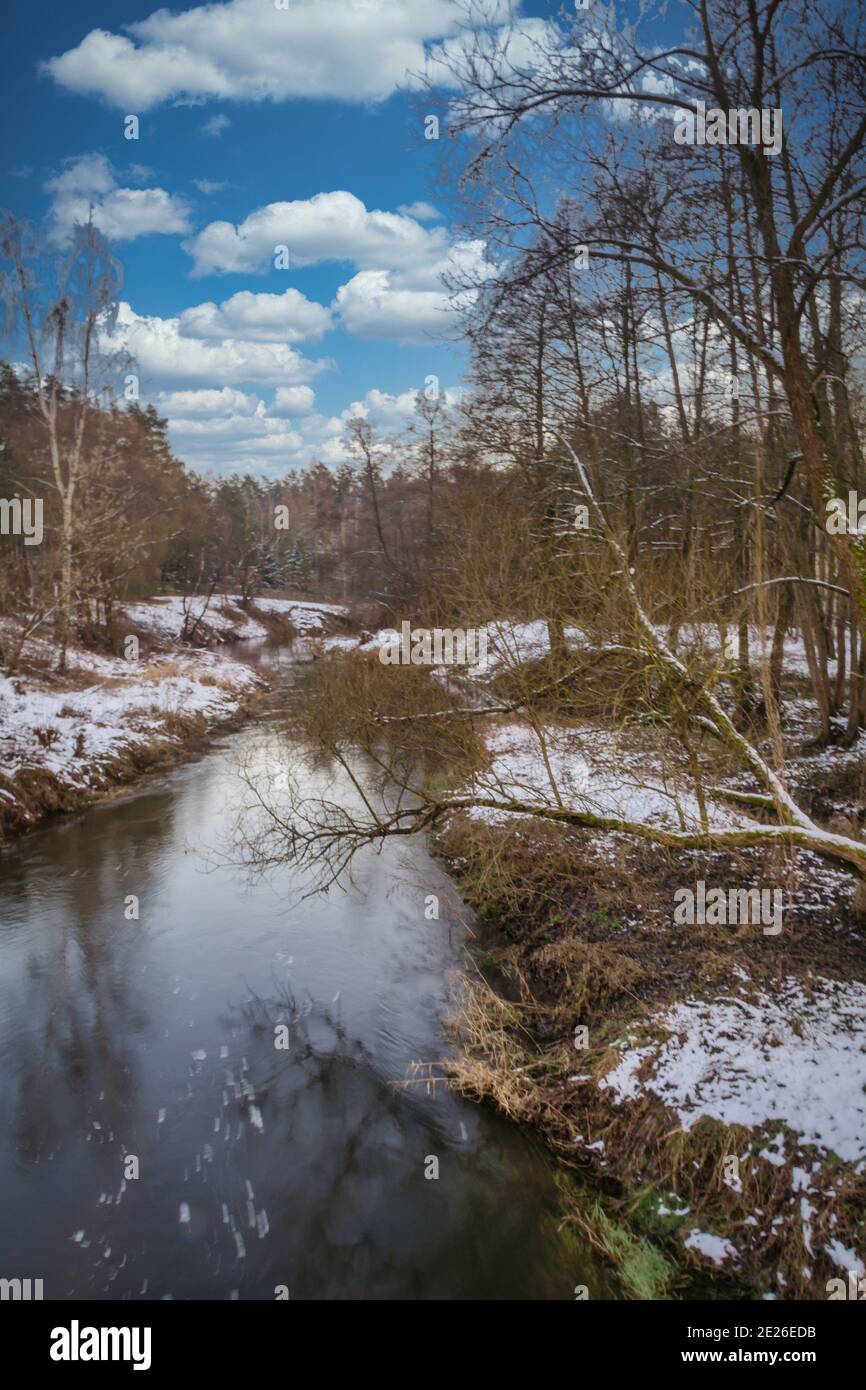 Winter river grabia in hi-res stock photography and images - Alamy