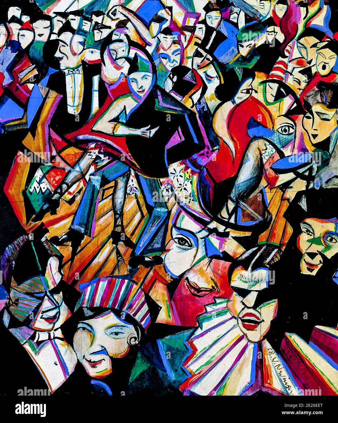 Retro dance hall hi-res stock photography and images - Alamy