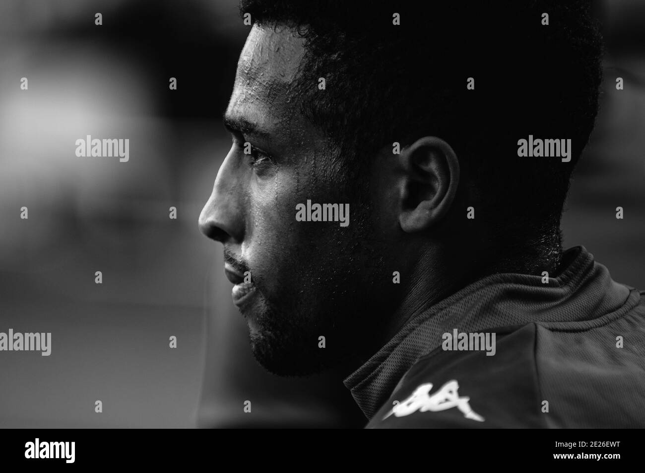 Ibou touray salford city football club Black and White Stock Photos ...