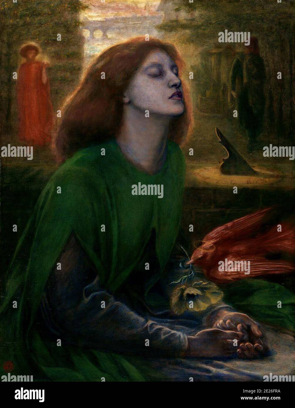 Rossetti beata beatrix tate hi-res stock photography and images - Alamy