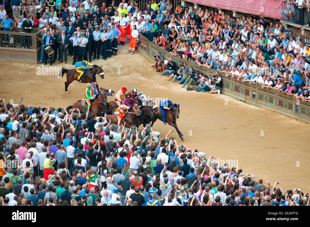 The Palio di Siena Stock Photo - Alamy