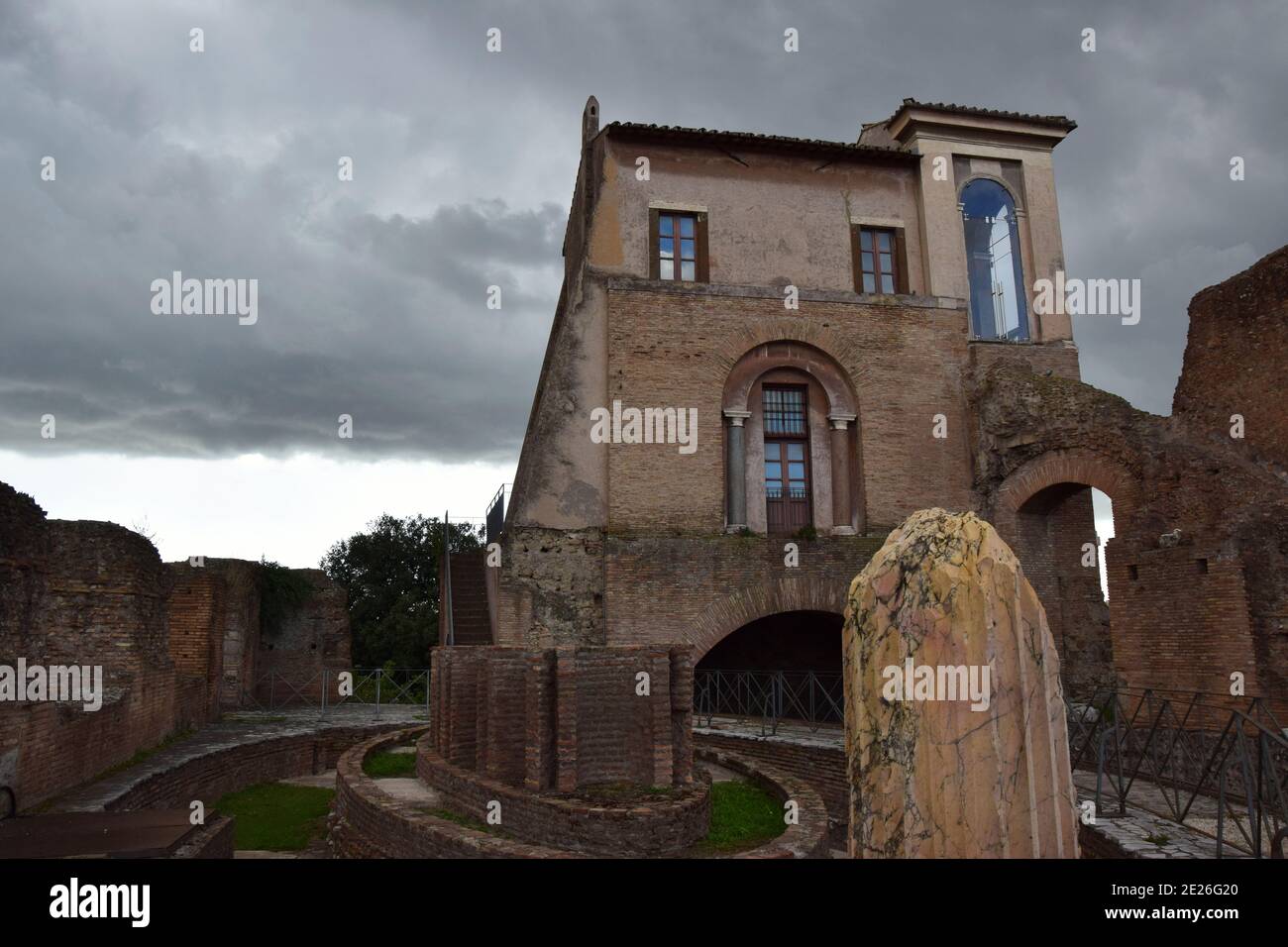 Temple of flavia hi-res stock photography and images - Alamy