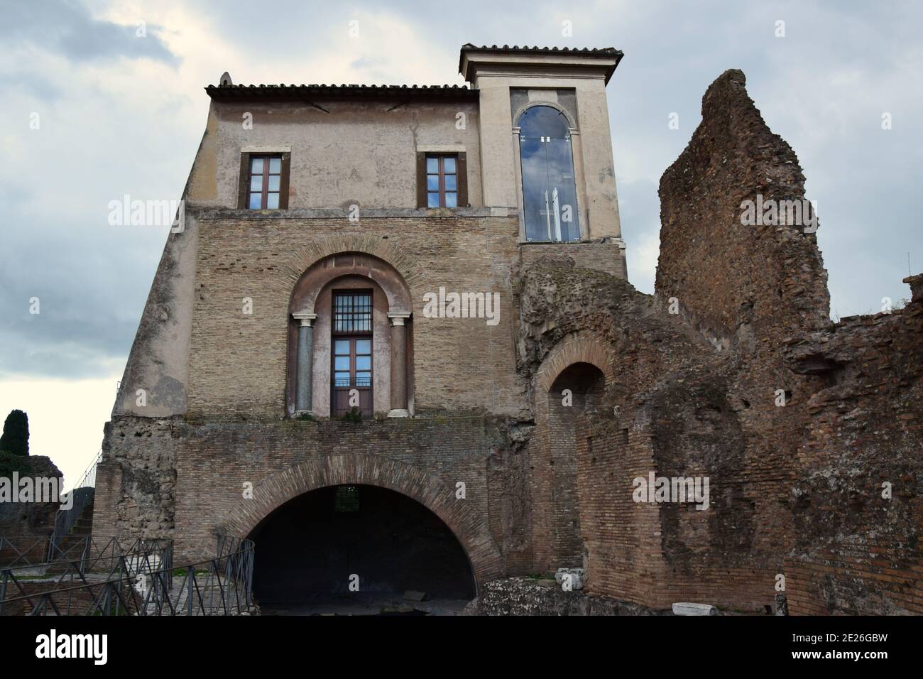 Domus Flavia of Palatine Hill - Rome, Italy Stock Photo - Alamy