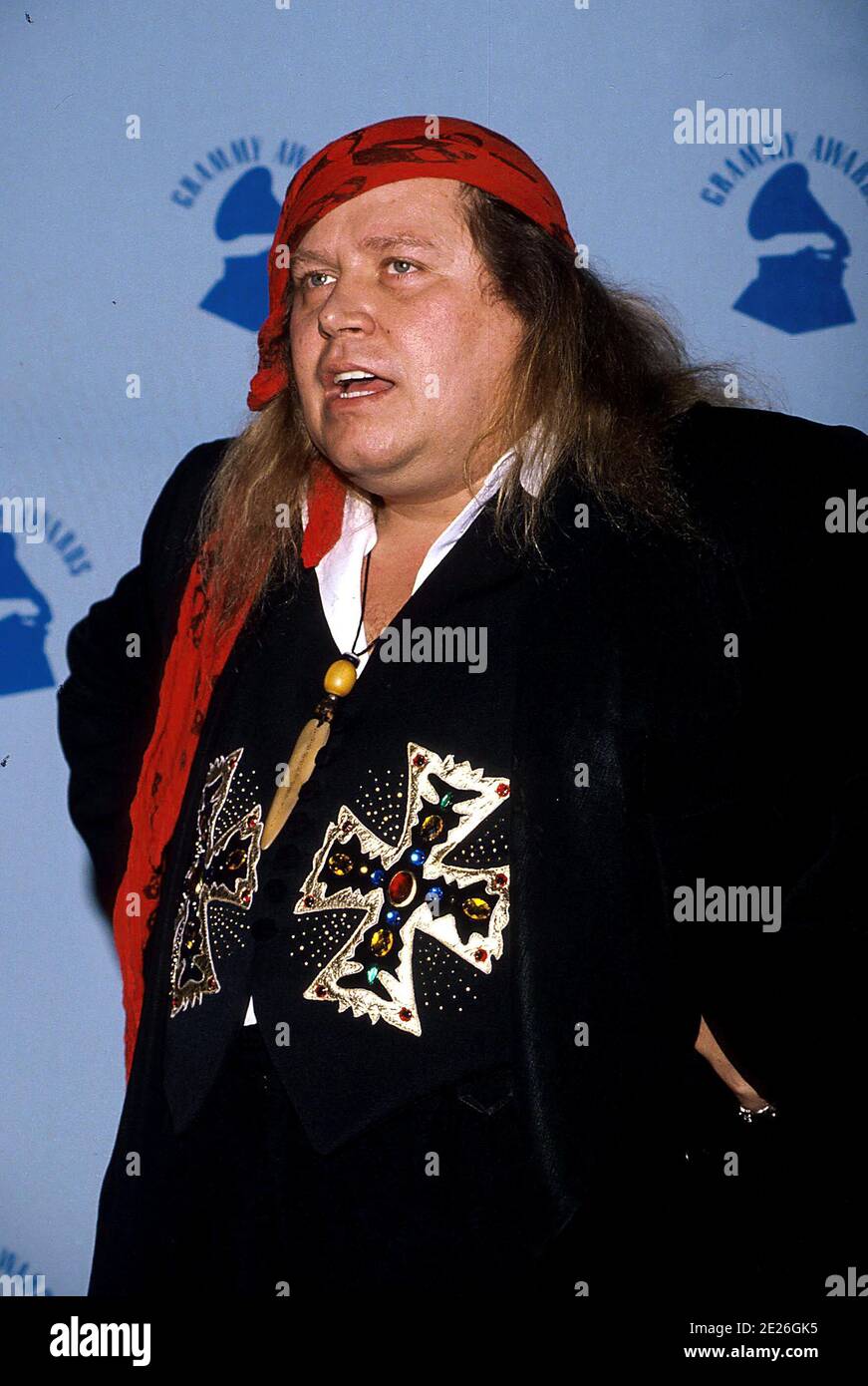Sam Kinison attends the 32nd Annual Grammy Awards on February 21, 1990 ...