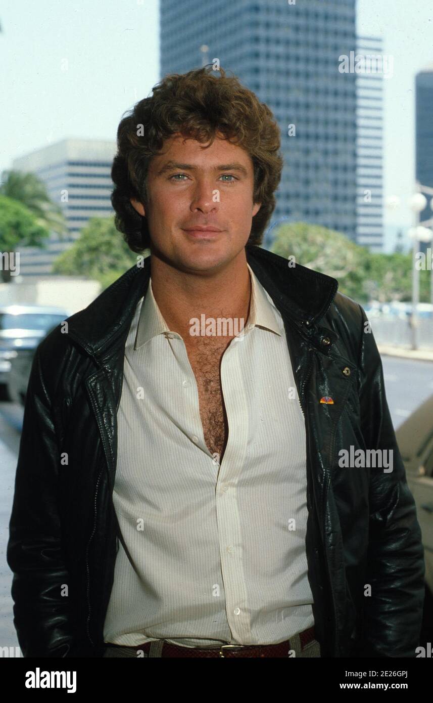 David Hasslehoff 1982 Credit: Ralph Dominguez/MediaPunch Stock Photo ...