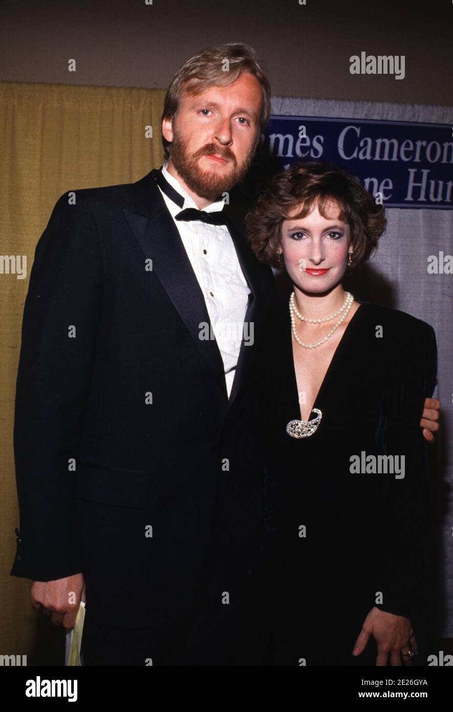 James Cameron And Wife Gale Anne Hurd Credit: Ralph Dominguez ...