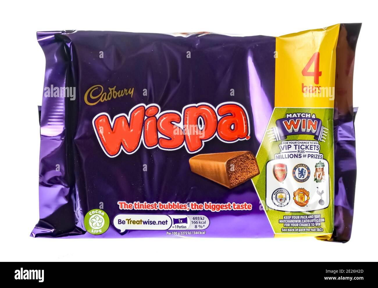 Cadbury wispa chocolate bar hi-res stock photography and images - Alamy