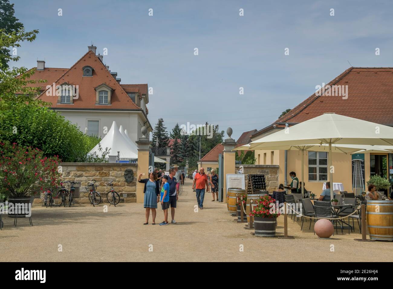Schloss Wackerbarth, Radebeul, Sachsen, Deutschland Stock Photo - Alamy