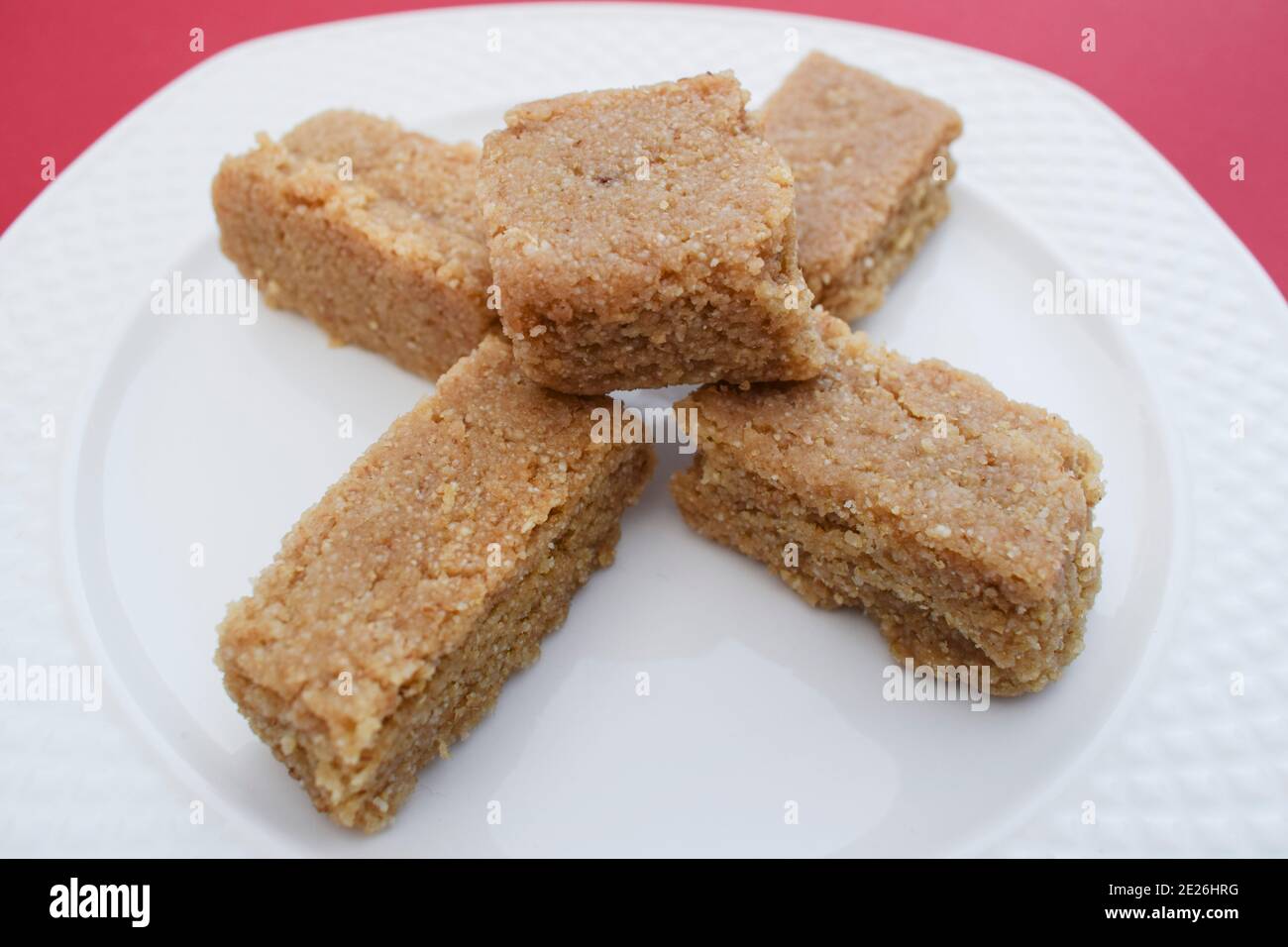 Traditional Golpapdi or Sukhadi Indian winter season special sweet ...