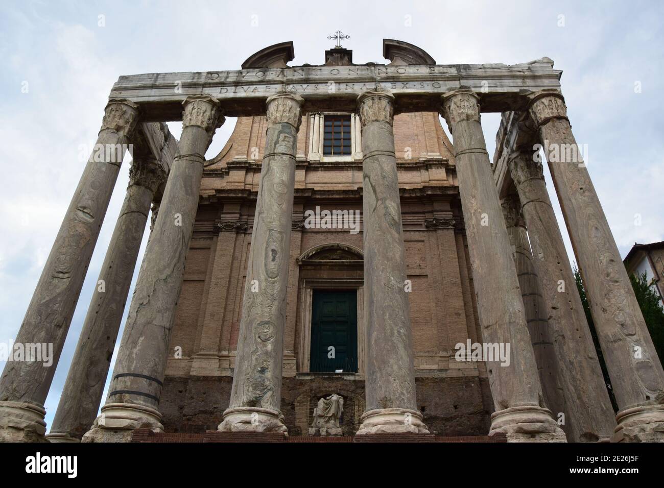 San Lorenzo in Miranda in the Roman Forum Roman Forum in Rome, Italy ...