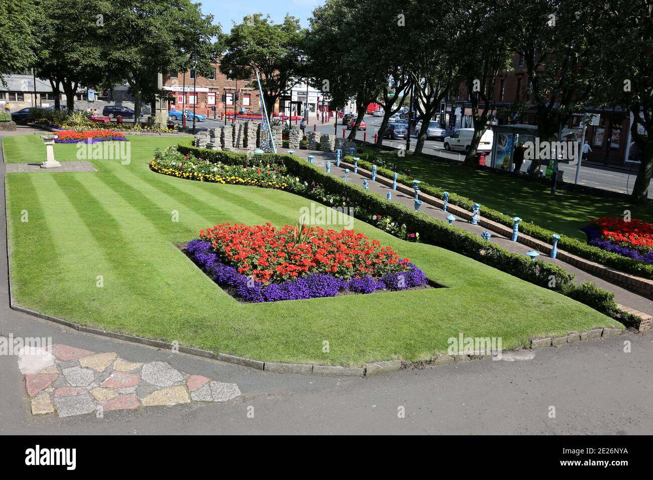 Prestwick Cross, Prestwick , Ayrshire, Scotland. UK. The unusual ...