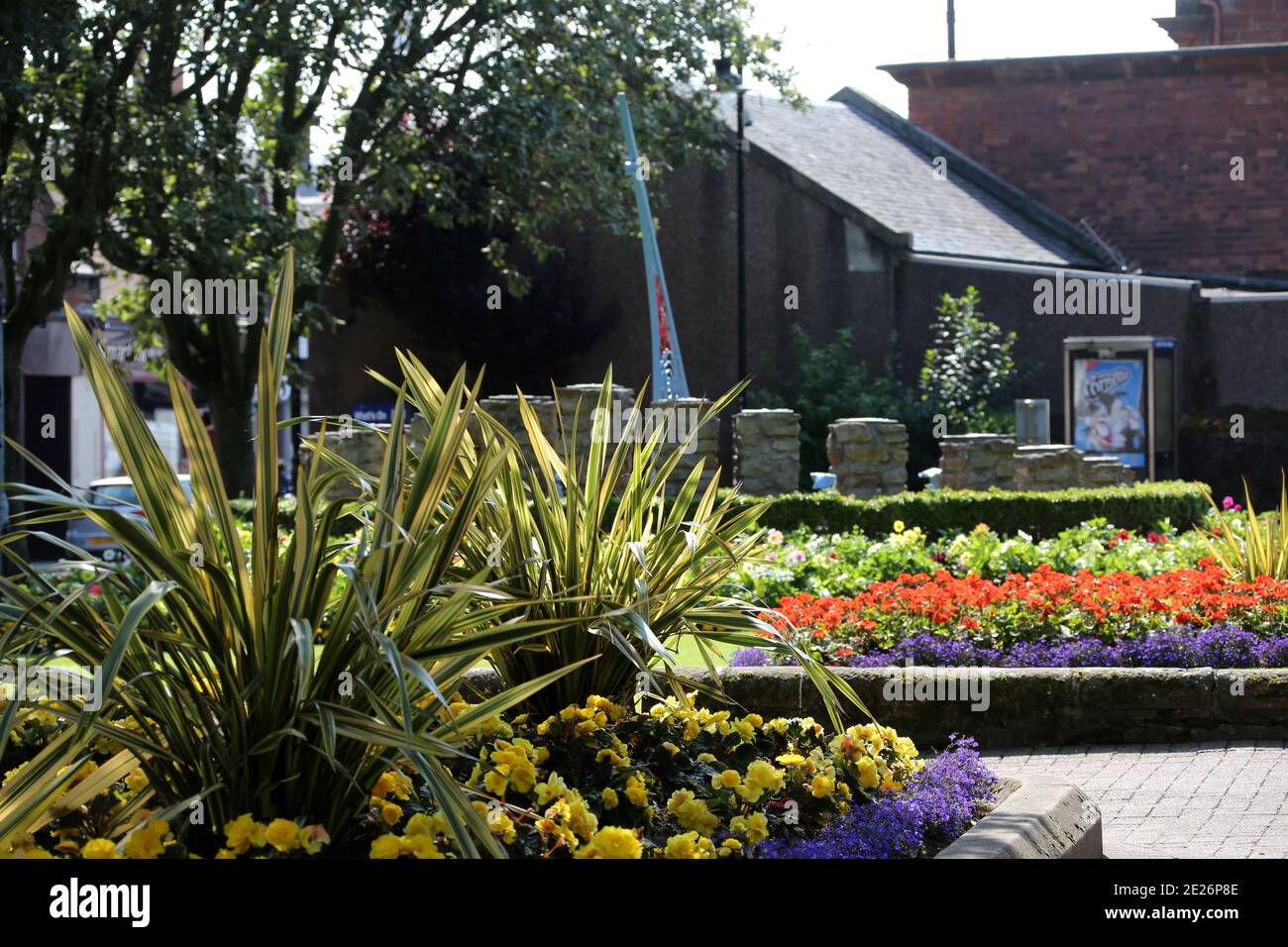Prestwick Cross, Prestwick , Ayrshire, Scotland. UK. The unusual ...