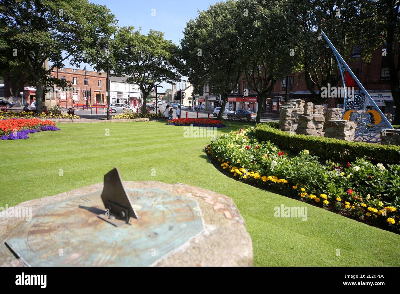 Prestwick Cross, Prestwick , Ayrshire, Scotland. UK. The unusual ...