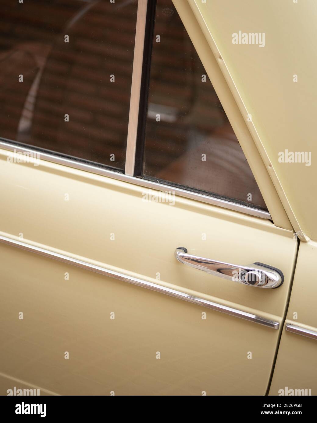 well preserved classic car rear Stock Photo - Alamy