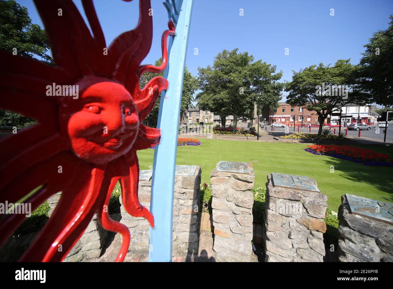 Prestwick Cross, Prestwick , Ayrshire, Scotland. UK. The unusual ...