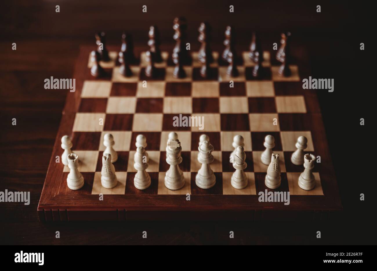 Wooden play pieces hi-res stock photography and images - Alamy