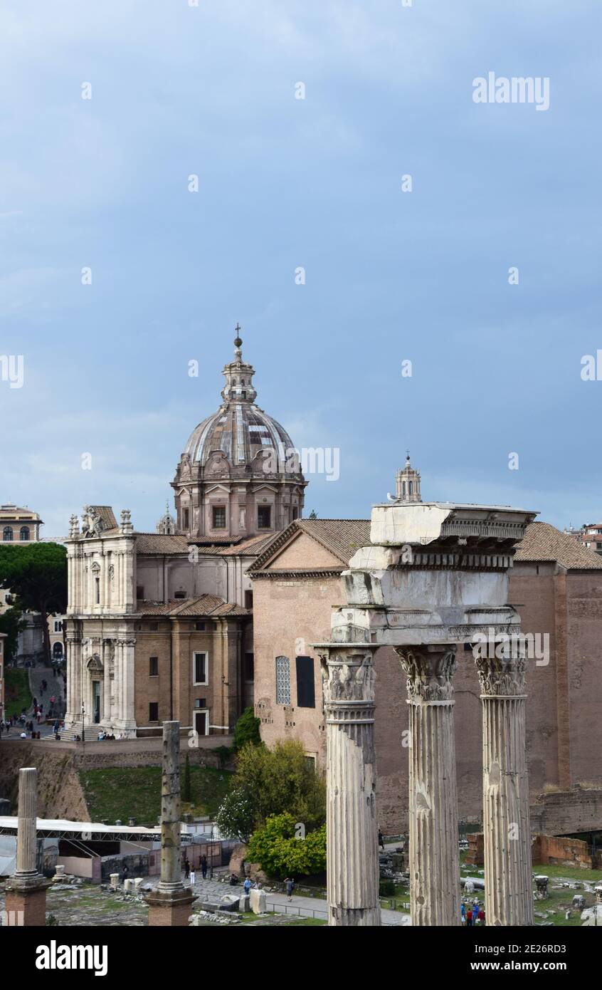 Roman Forum in Rome, Italy Stock Photo - Alamy
