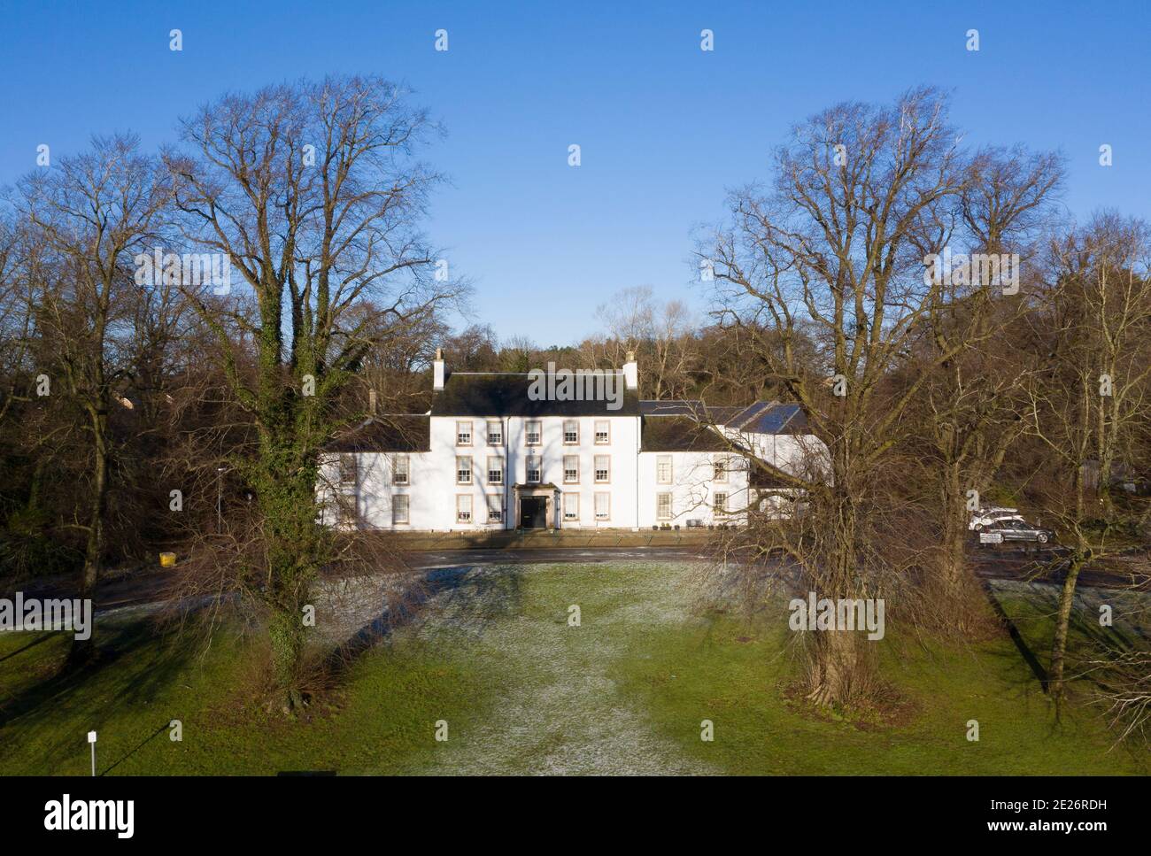 Aerial view of the Howden Park Centre, West Lothian's leading arts and ...