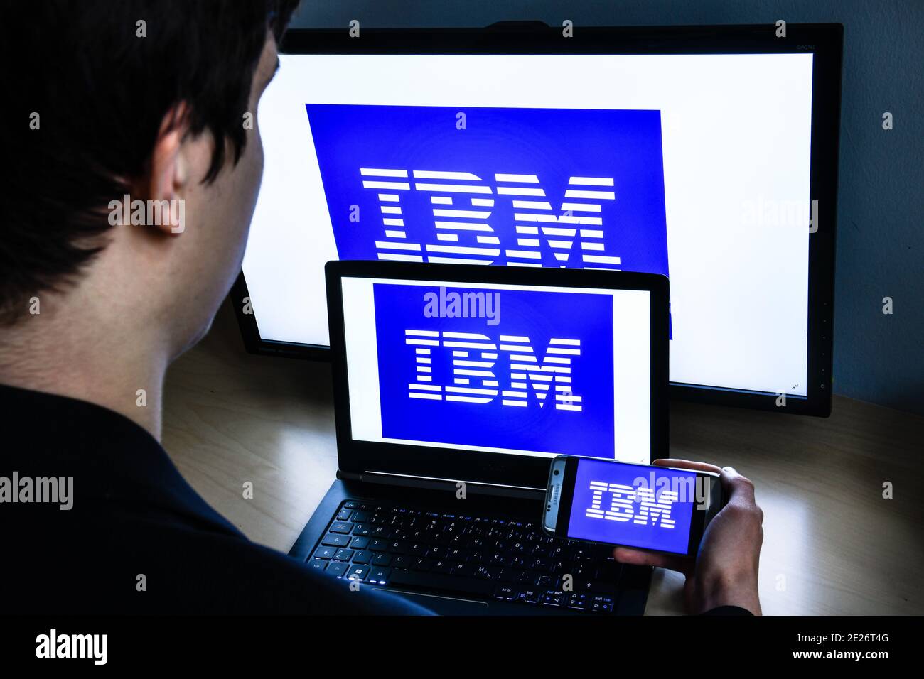 Ibm symbol hi-res stock photography and images - Alamy