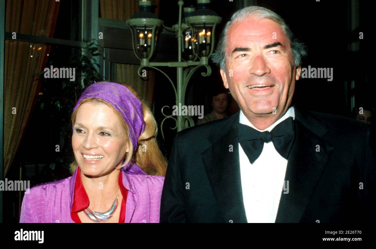 Gregory Peck And Angie Dickenson Credit: Ralph Dominguez/MediaPunch ...