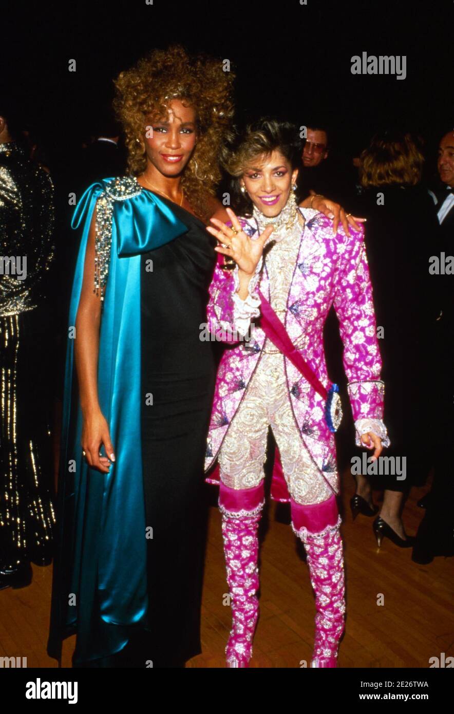 Whitney Houston And Sheila E 1986 Credit: Ralph Dominguez/MediaPunch ...
