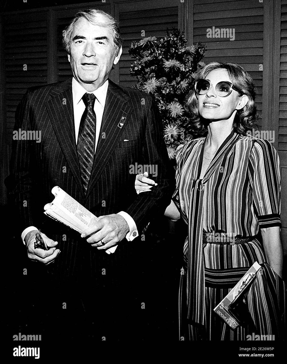 Gregory Peck And Wife Veronique Peck 4/28/1981 Credit: Ralph Dominguez ...