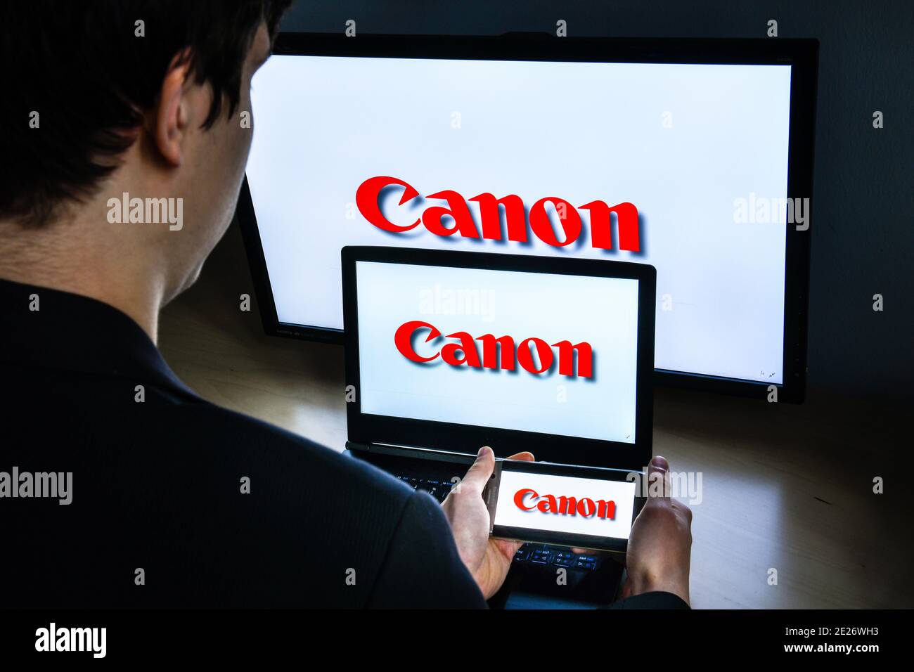Canon emblem hi-res stock photography and images - Alamy