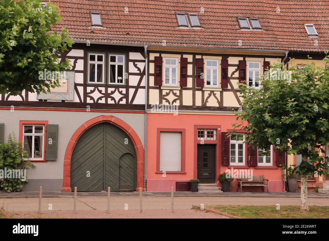 Impressionen aus Gernsheim am Rhein Stock Photo - Alamy