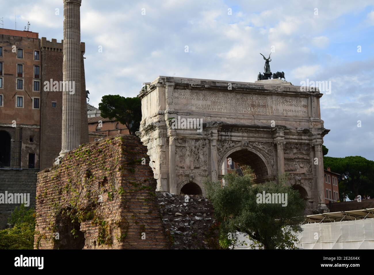Roman Forum in Rome, Italy Stock Photo - Alamy