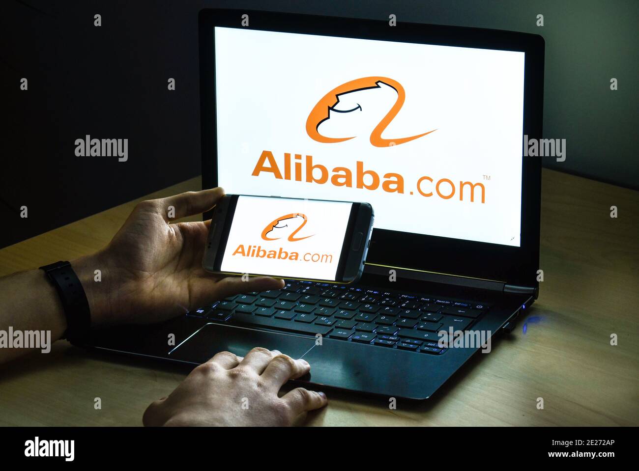 Ali baba logo hi-res stock photography and images - Alamy