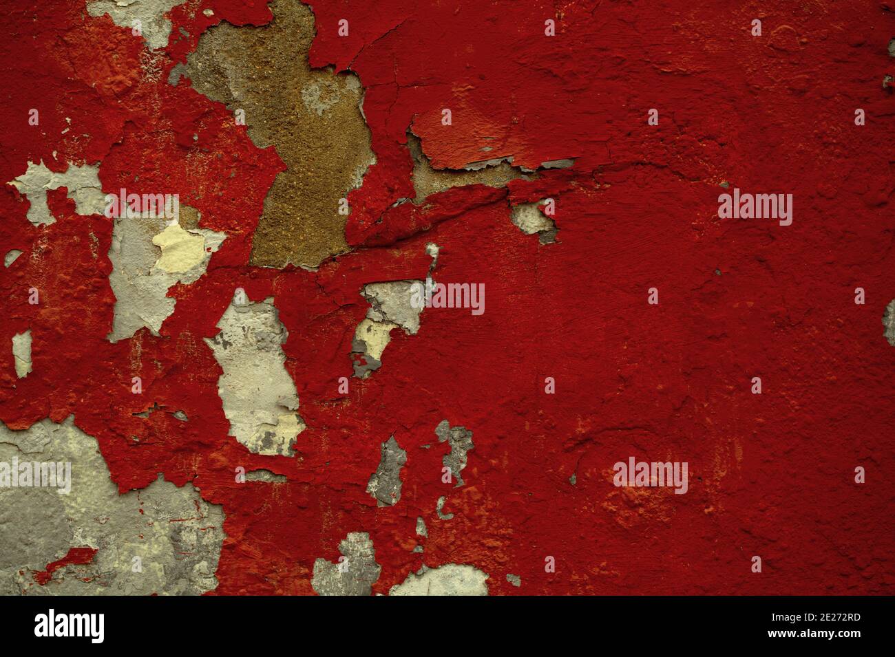 Background texture of old flaking red paint Stock Photo - Alamy