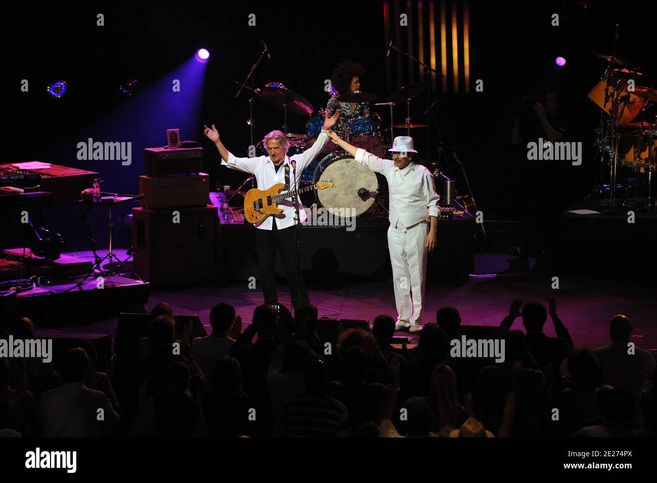 John mclaughlin carlos santana hi-res stock photography and images - Alamy