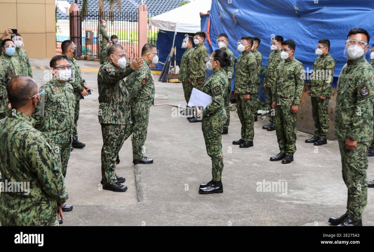 Pasig City, Philippines. 11th Jan, 2021. Chief Philippine National ...