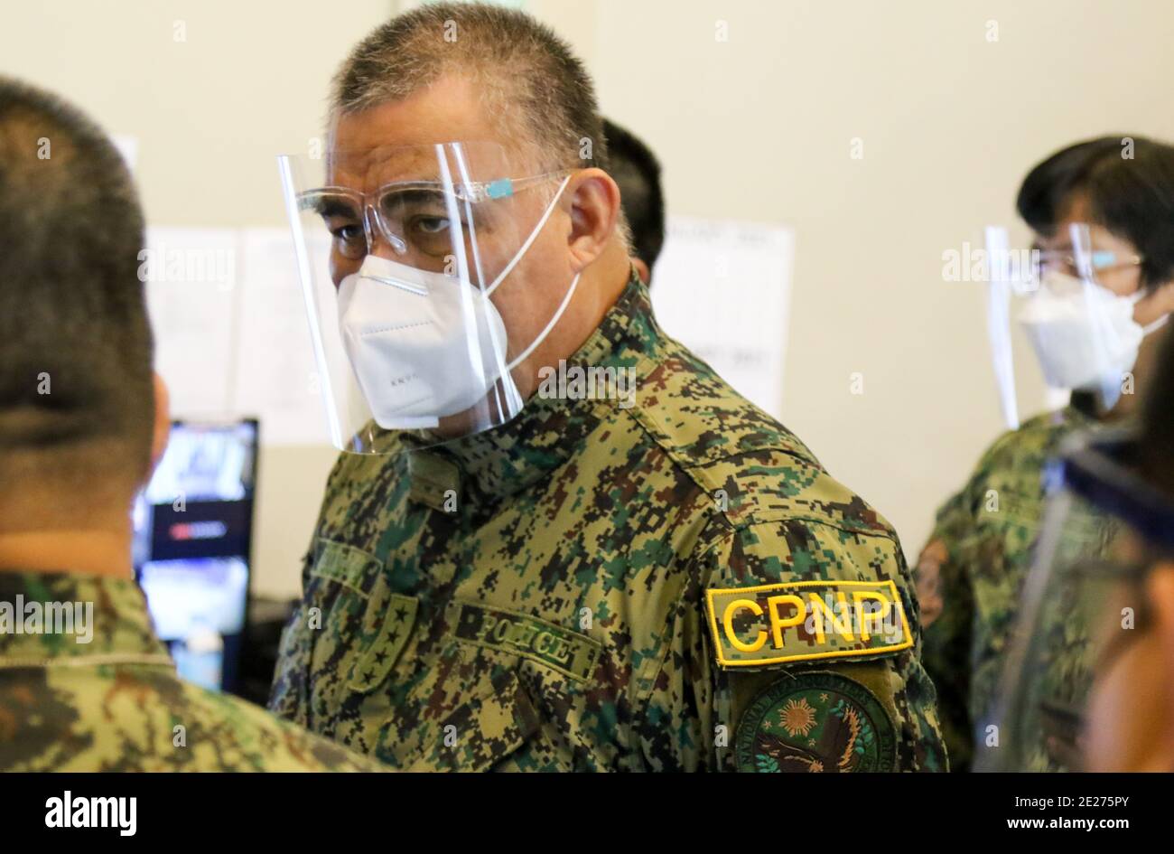 Pasig City, Philippines. 11th Jan, 2021. Chief Philippine National ...