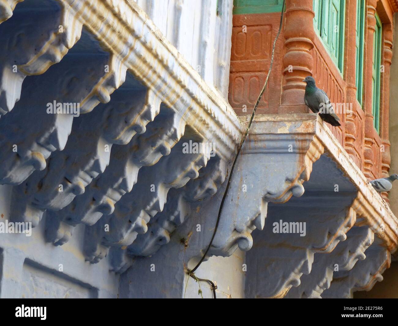 Traditional architecture in Jodhpur, the blue city in Rajasthan Stock ...