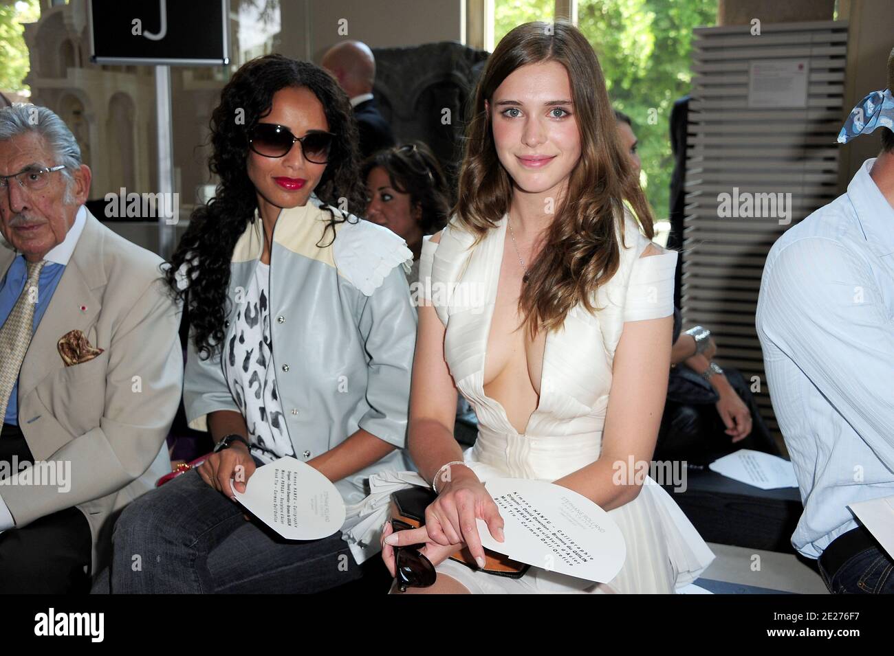 Gaia Weiss attends Stephane Rolland Fall-Winter 2011-2012 Haute-Couture ...