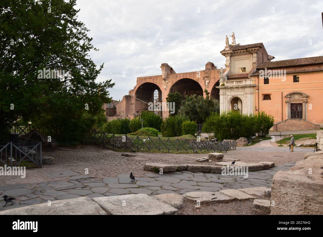 Basilica nova rome hi-res stock photography and images - Alamy