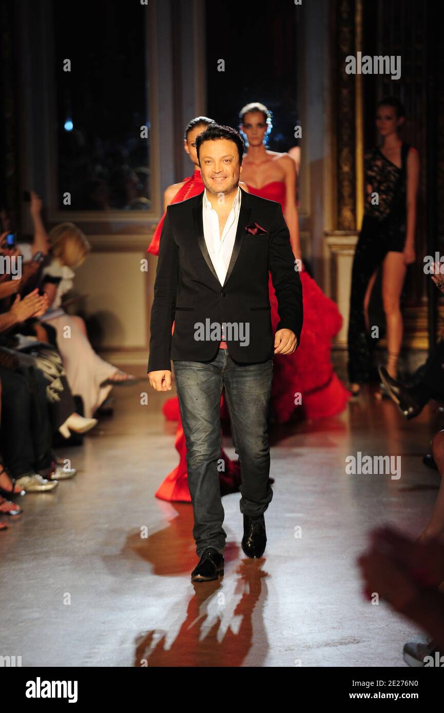 Designer Zuhair Murad i seen at the end of his Fall-Winter 2011-2012 ...