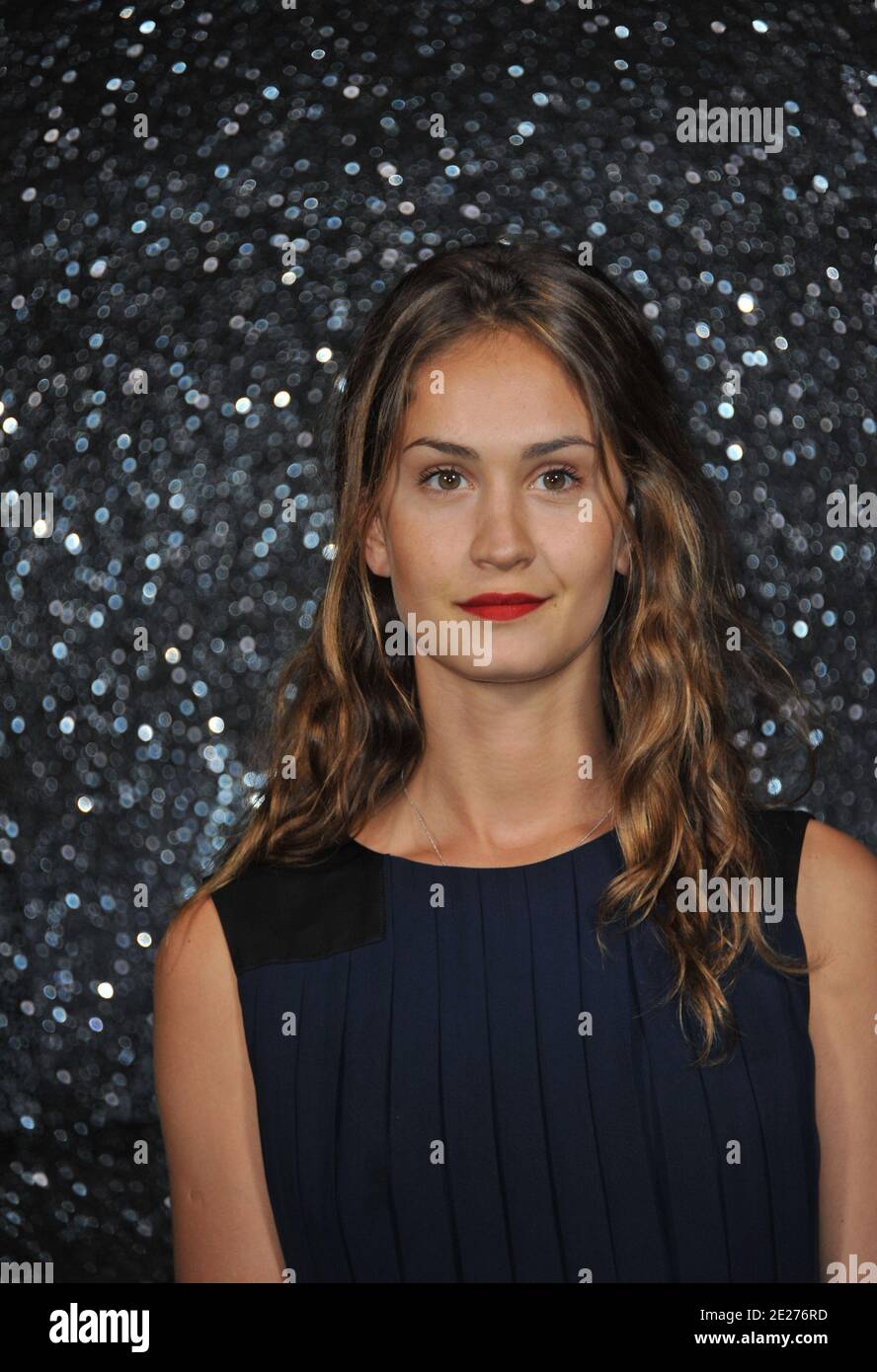 Helena Prestes attending the Chanel Haute-Couture Fall-Winter 2011-2012 ...