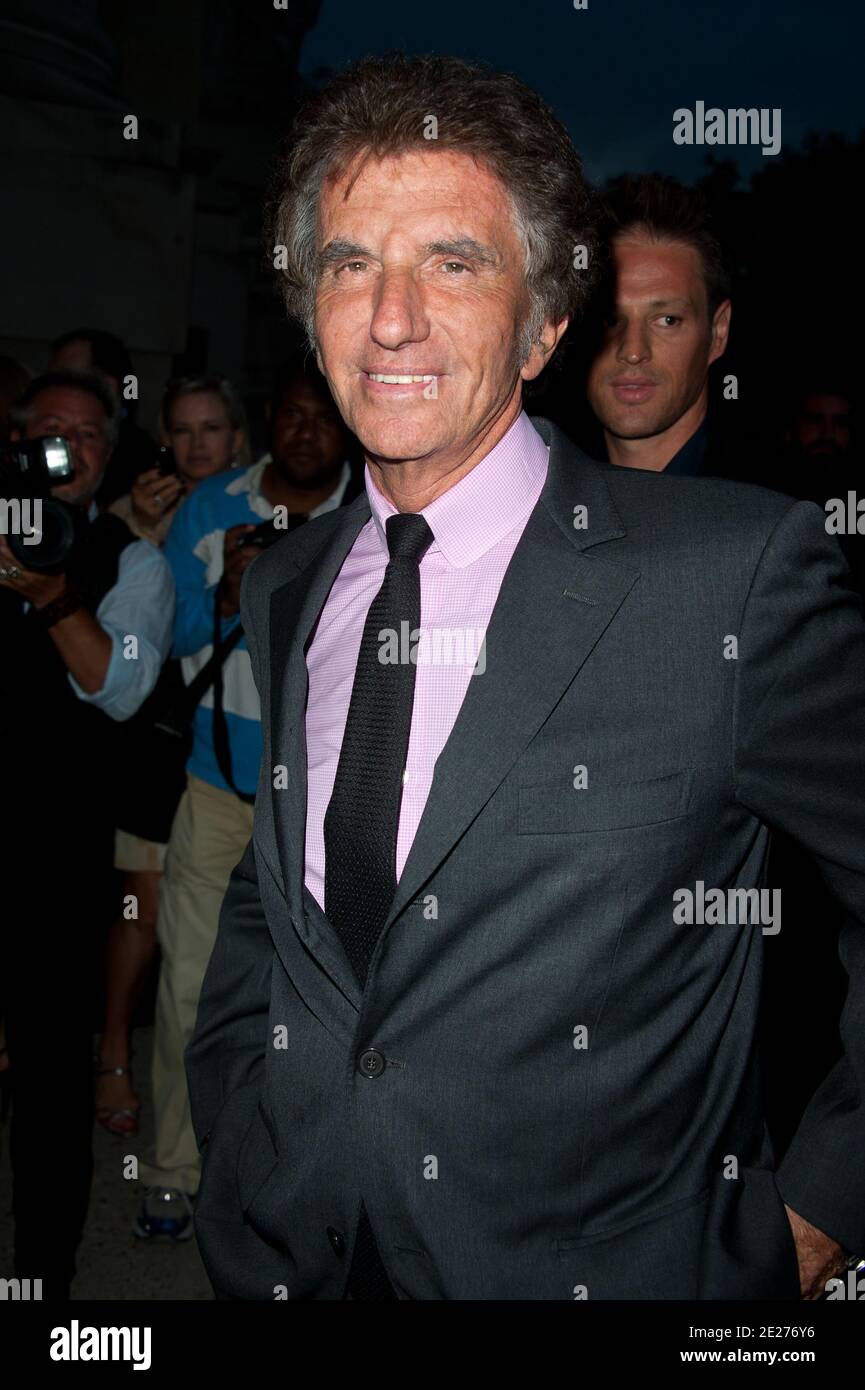 Jack Lang arriving at the Chanel Fall-Winter 2011-2012 Haute-Couture ...
